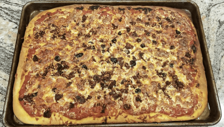 Authentic Sicilian Pizza Dough Recipe- The Best Recipe!