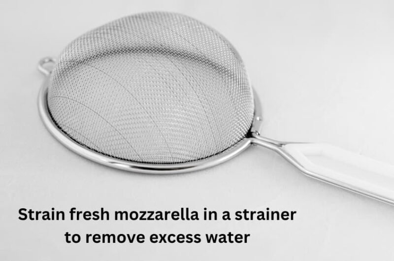 How To Dry Mozzarella Cheese For Pizza {Easy tips}